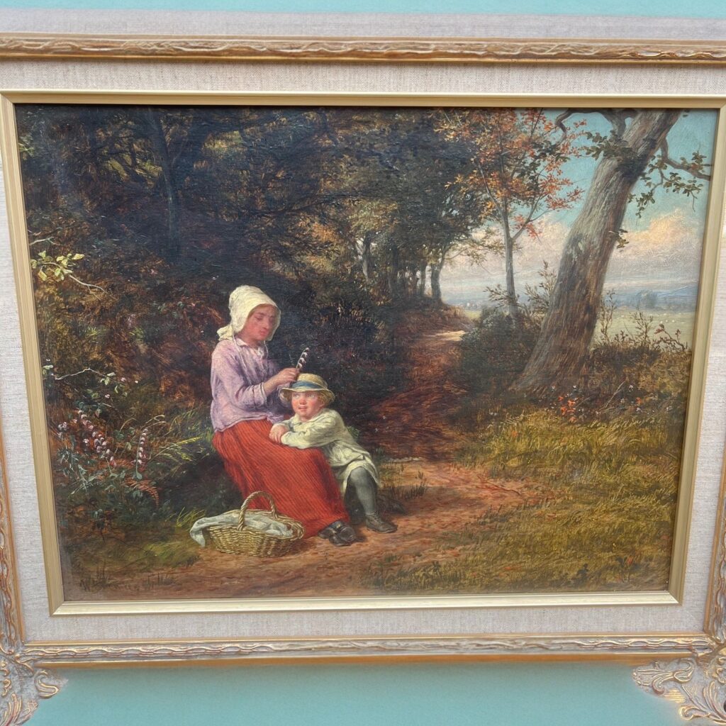 A Fine pair of 19th Century oil paintings by William Bromley ...